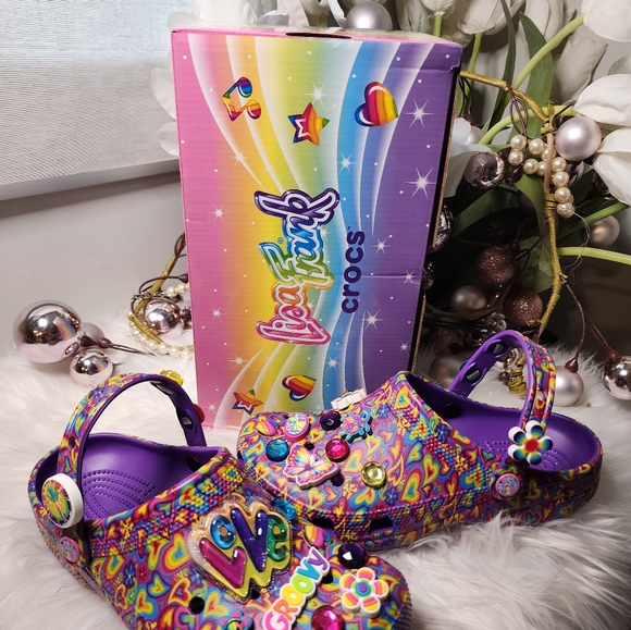 Lisa Frank | Shoes | Crocs Unisexadult Classic Lisa Frank Clogswomen ...